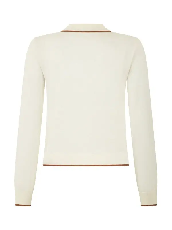Max Mara Targa Cardigan - White