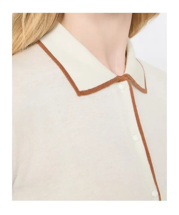 Max Mara Targa Cardigan - White