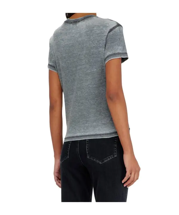 DIESEL® T-ila-aa10 Embellished T-shirt - Grey