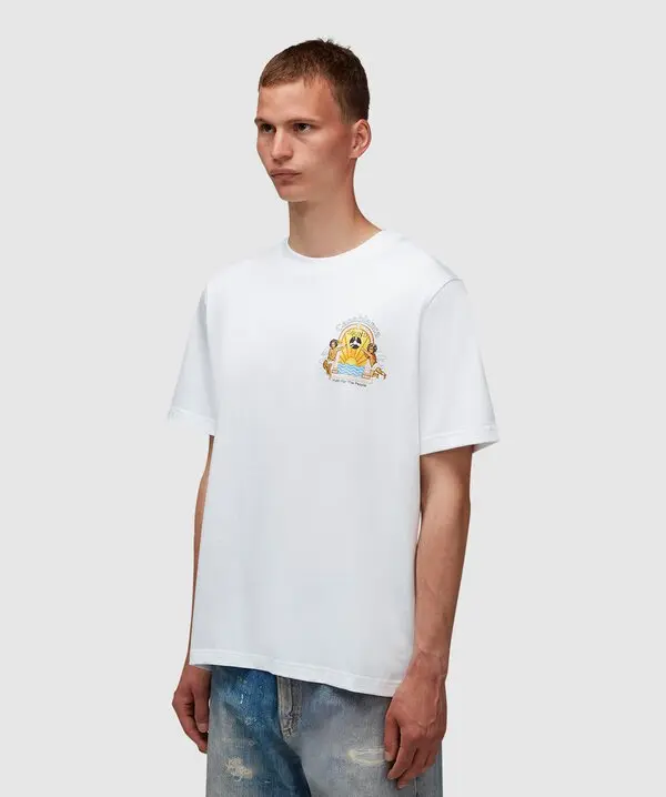 Casablanca Studio De Musique Organic-cotton T-shirt