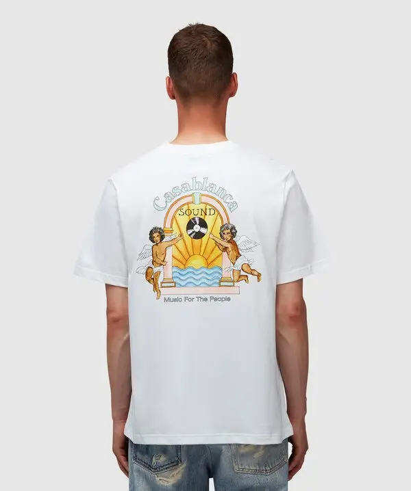 Casablanca Studio De Musique Organic-cotton T-shirt