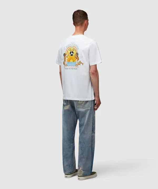 Casablanca Studio De Musique Organic-cotton T-shirt