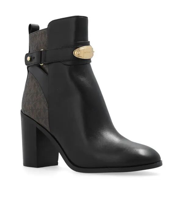 Michael Kors Darcy 95mm Ankle Leather Boots