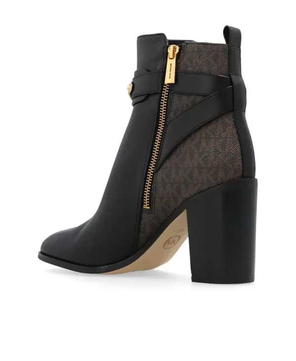 Michael Kors Darcy 95mm Ankle Leather Boots