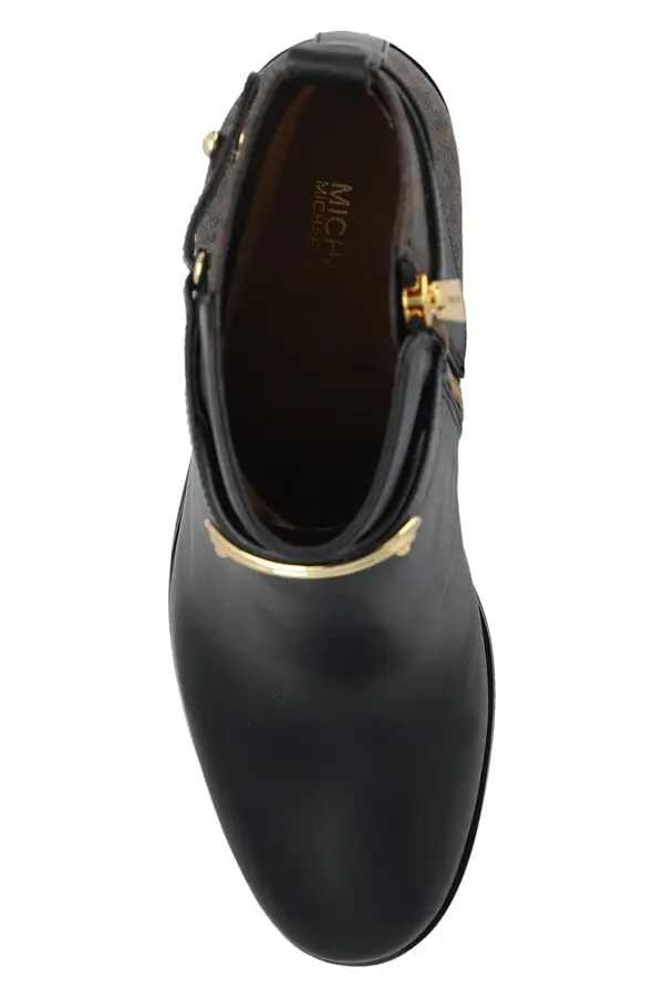 Michael Kors Darcy 95mm Ankle Leather Boots