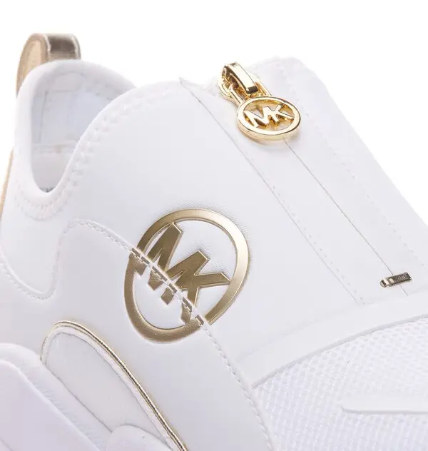 Michael Kors Sami Logo-appliqué Zipped Sneakers