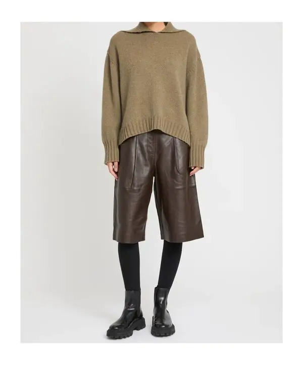 YVES SALOMON Cashmere Crew-neck Sweater