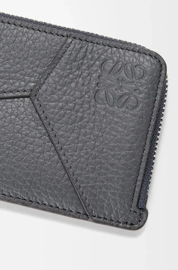 Loewe Puzzle Coin Cardholder In Supple Grained Calfskin