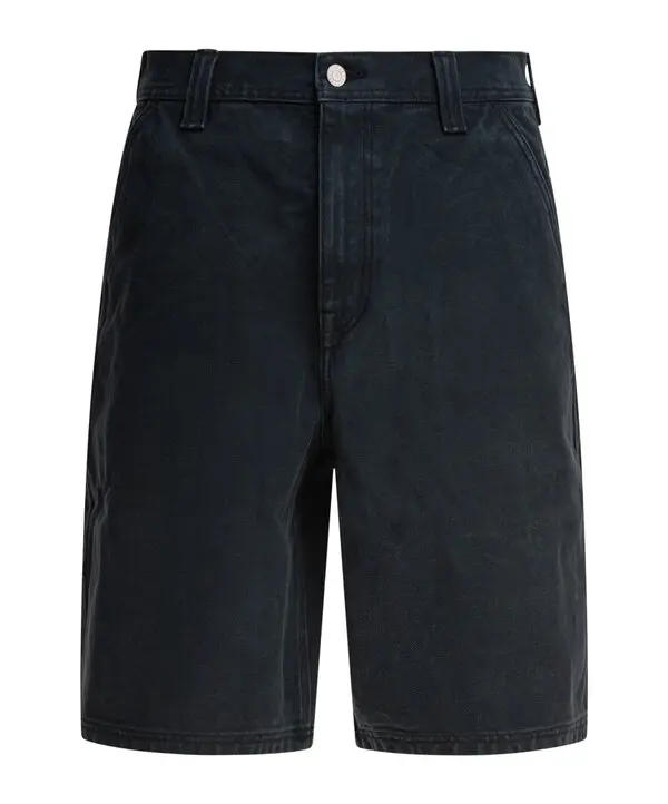 StÜssy Knee-length Work Shorts With Multiple Pockets