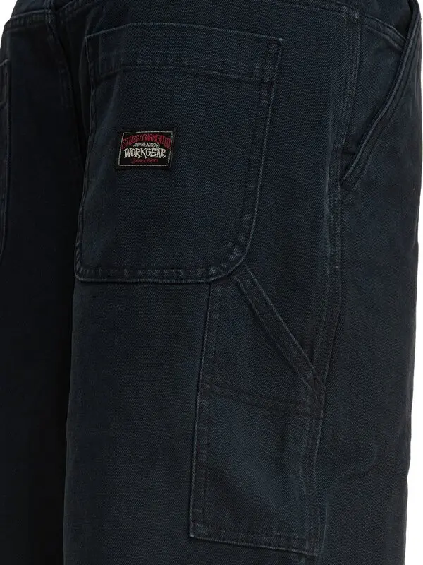 StÜssy Knee-length Work Shorts With Multiple Pockets