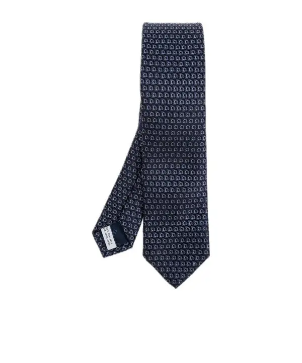 FERRAGAMO Gancini Jacquard Tie