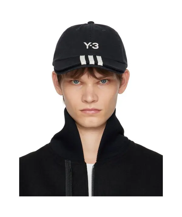 Y3 Striped Cap