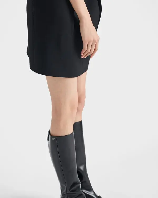 Prada Natté Fabric Mini-dress