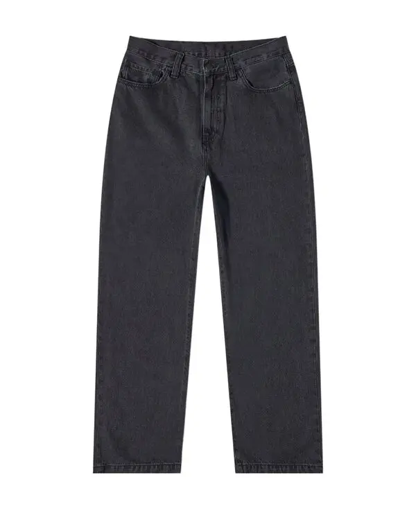 Carhartt Work In Progress Relaxed Straight-leg Jeans - Black
