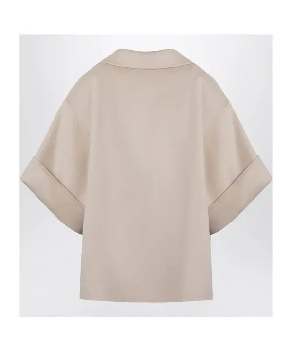 Max Mara Neo Double Breasted Coat - Sand