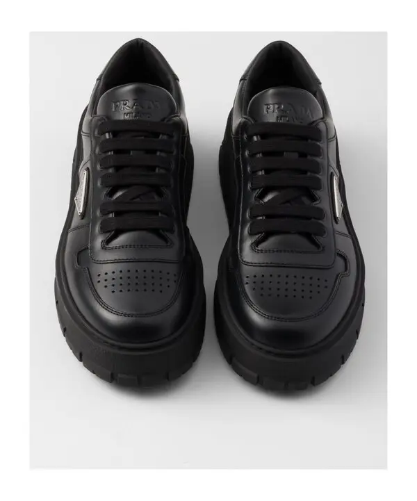 Prada Leather Sneakers