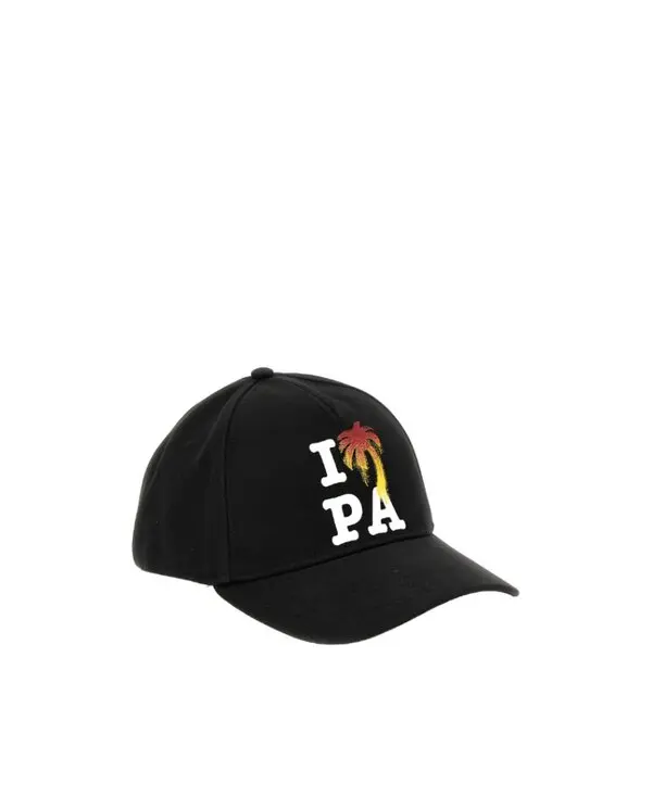 Palm Angels I Love Pa Drill Baseball Cap