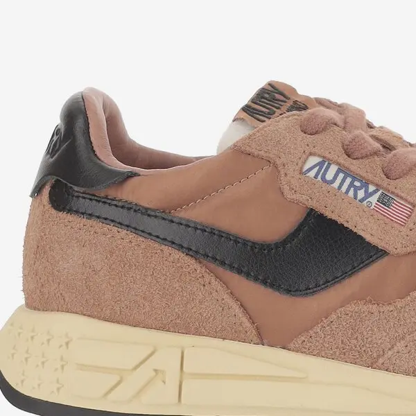 AUTRY Reelwind Suede-panel Sneakers