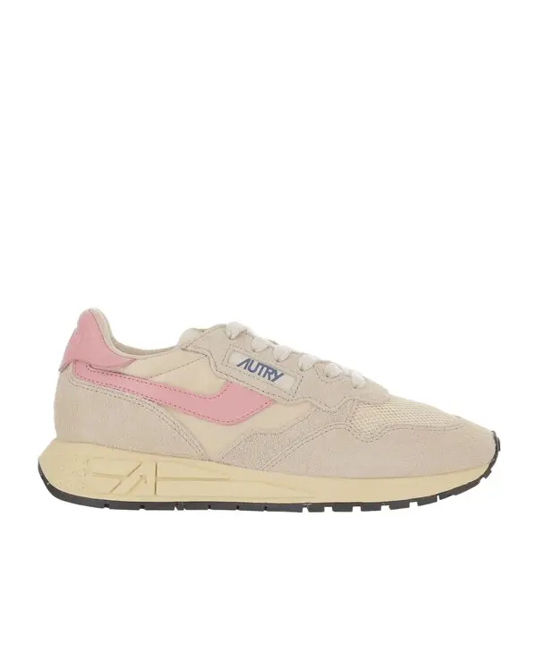 AUTRY Panelled Low-top Sneakers - Nude