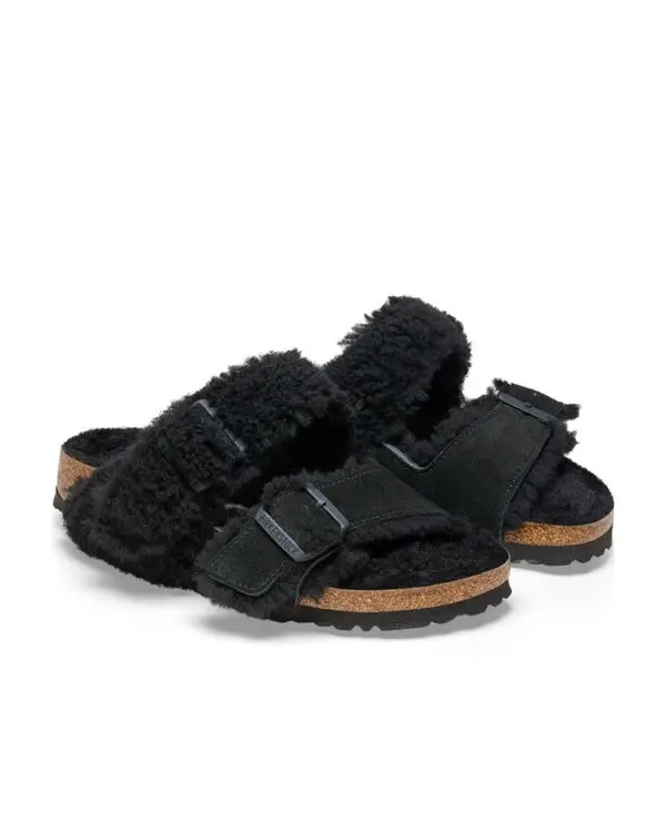 BIRKENSTOCK Arizona Teddy Split Sandals