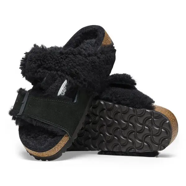 BIRKENSTOCK Arizona Teddy Split Sandals