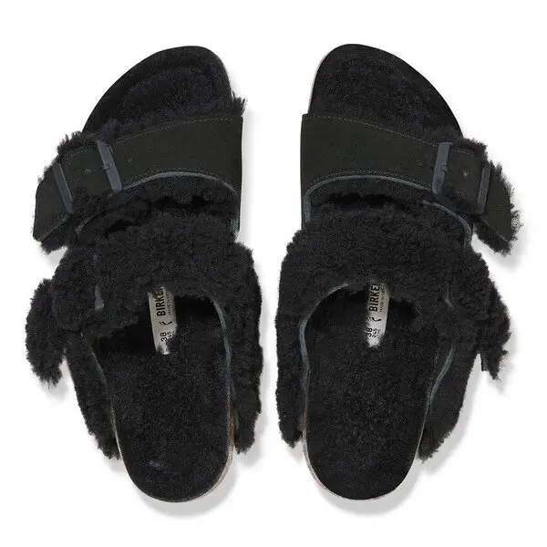 BIRKENSTOCK Arizona Teddy Split Sandals