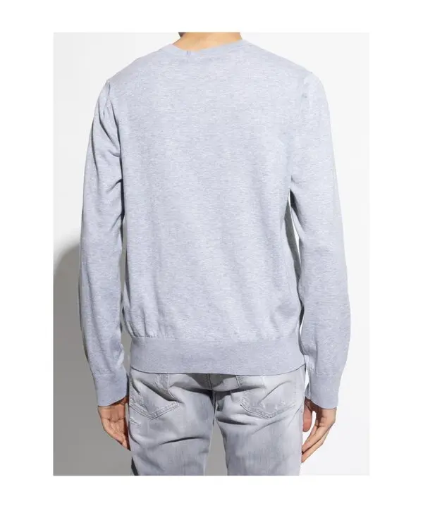 Dsquared2 Logo Embroidered Knitted Jumper