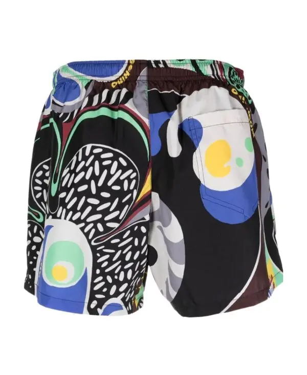 Moschino Sun Print Swim Briefs