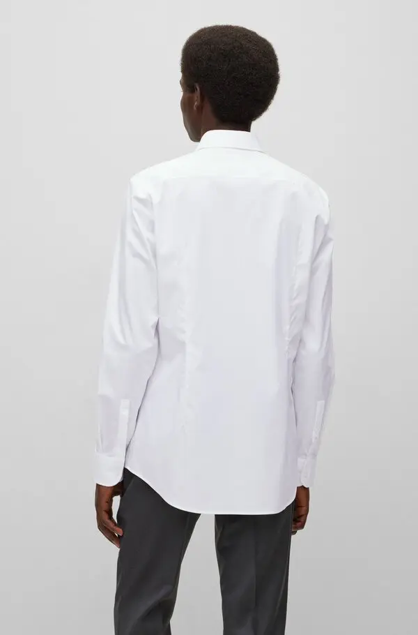 Hugo Boss Hank Long-sleeve Cotton Shirt