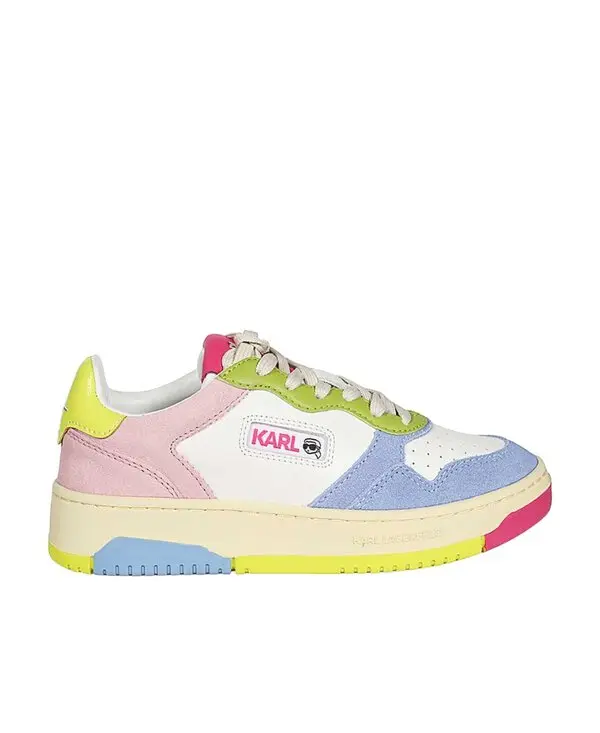 Karl Lagerfeld Lace Up Sneakers - Multicolor