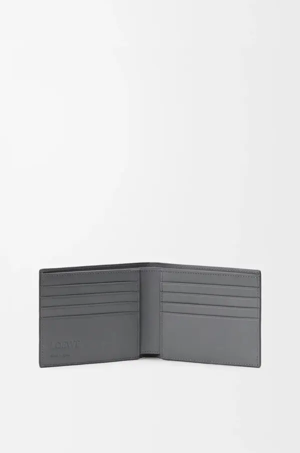 Loewe Puzzle Bifold Wallet In Supple Grained Calfskin