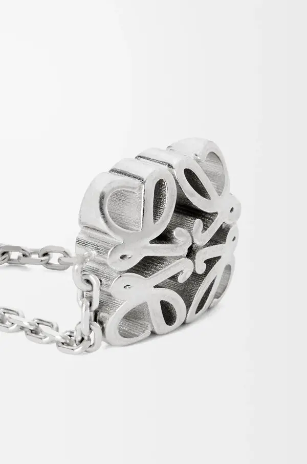 Loewe Anagram Bombe Bracelet In Sterling