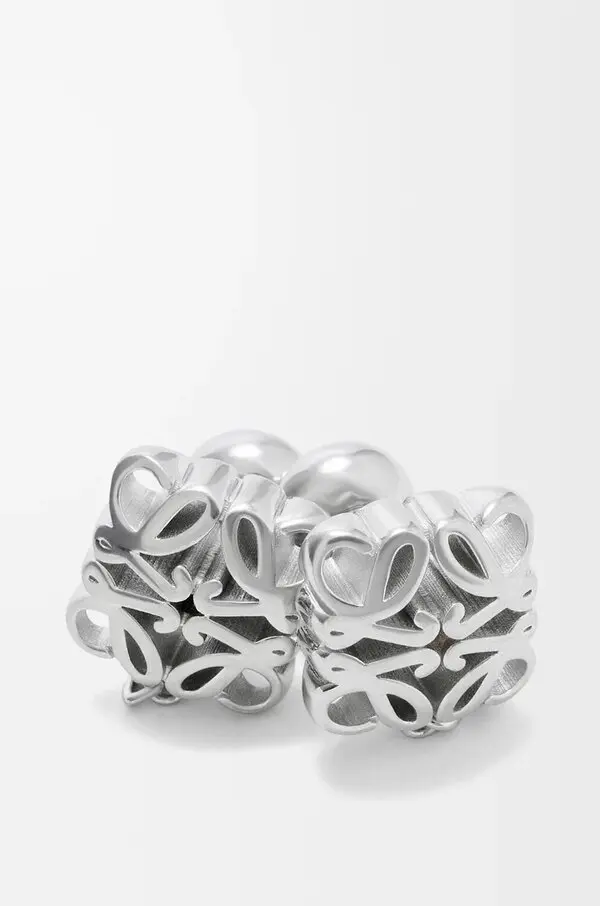 Loewe Anagram Bombe Chain Earrings In Sterling