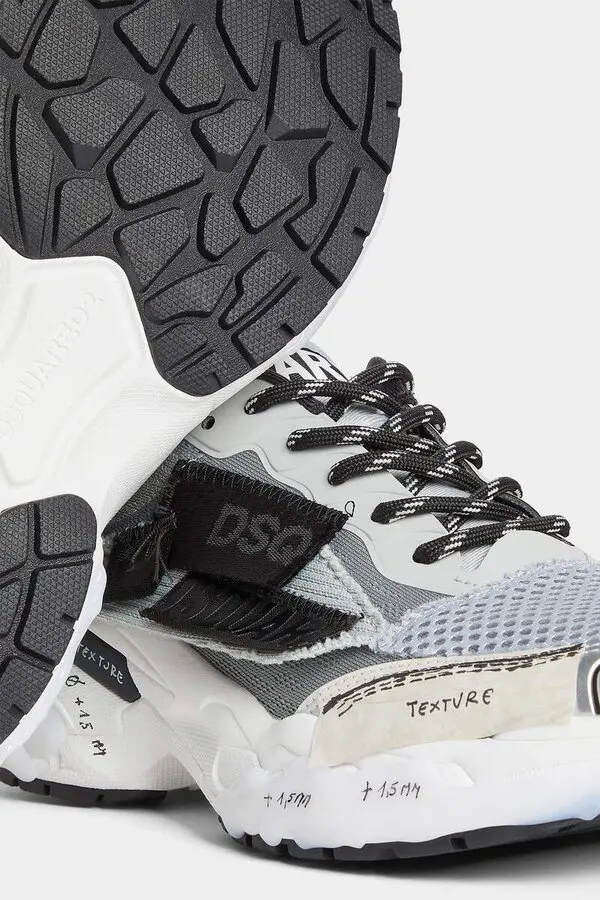 Dsquared2 Logo-patch Lace-up Sneakers