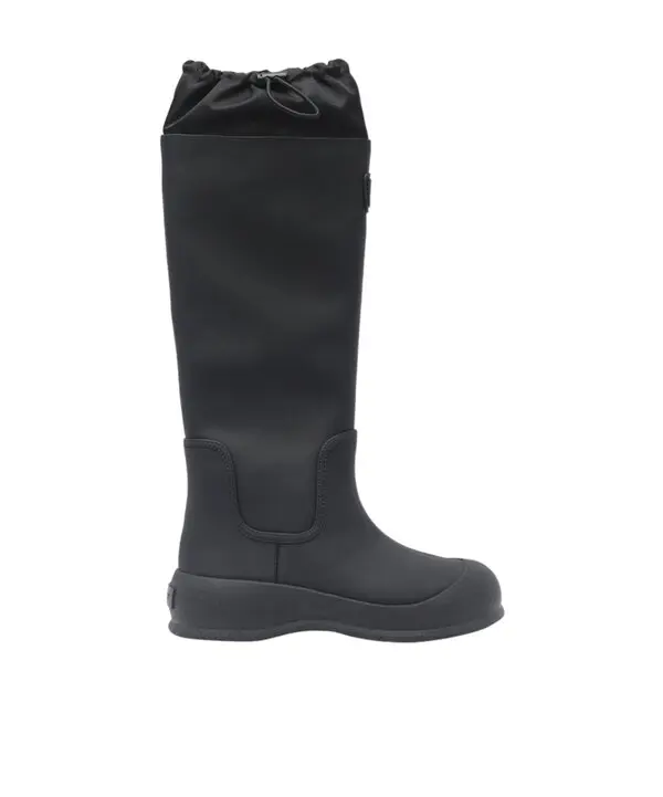 Bally Drawstring Boots - Black