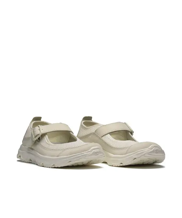 SALOMON Rx Marie Jeanne Buckled Sneakers - Vanilla Ice