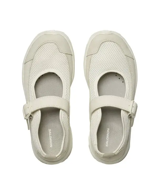 SALOMON Rx Marie Jeanne Buckled Sneakers - Vanilla Ice