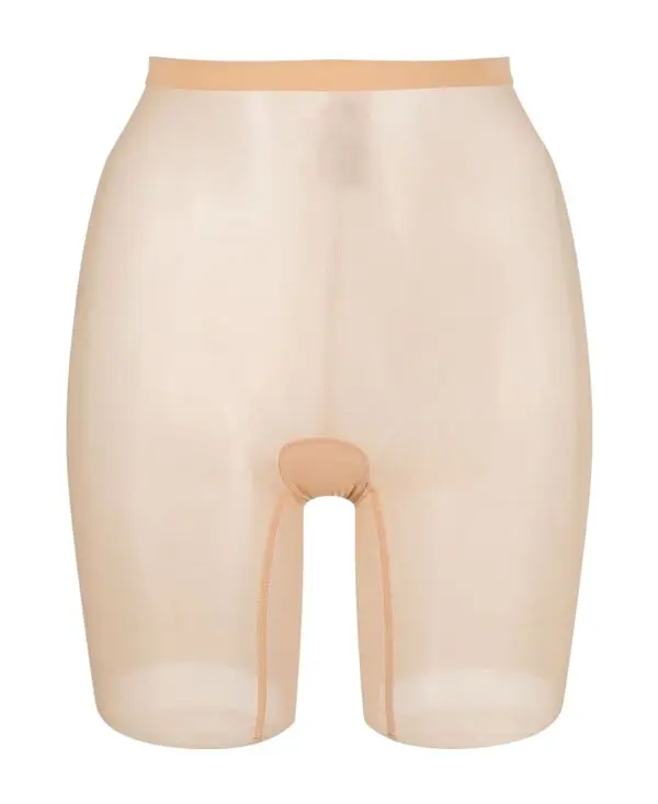 Wolford Tulle-mesh Sheer Shorts - Nude
