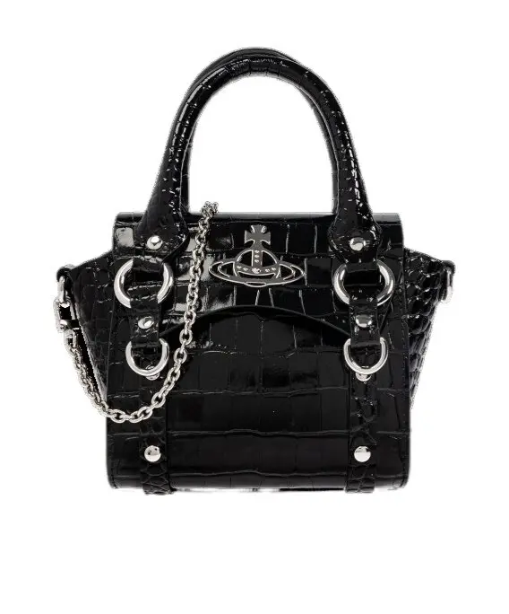 VIVIENNE WESTWOOD Orb Plaque Chained Tote Bag