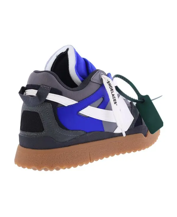 Off-White Mid Top Sponge Round Toe Sneakers
