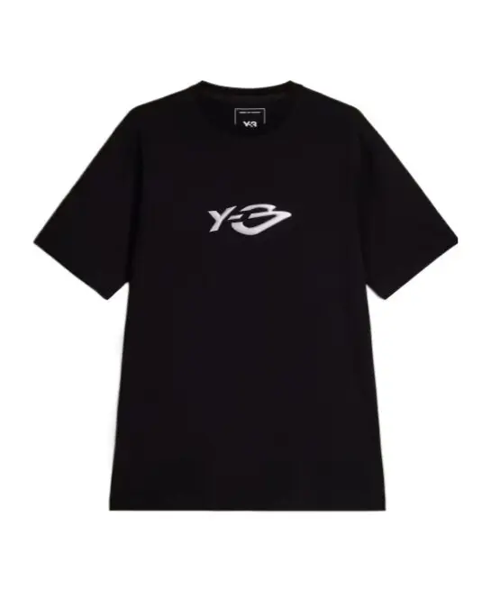 Y3 Liquid Logo Short Sleeve Tee