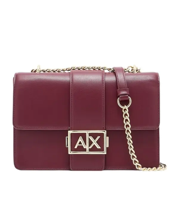 Armani Exchange Chain-link Crossbody Bag