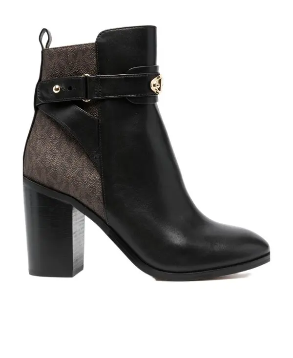 Michael Kors Darcy Monogram Almond Toe Boots