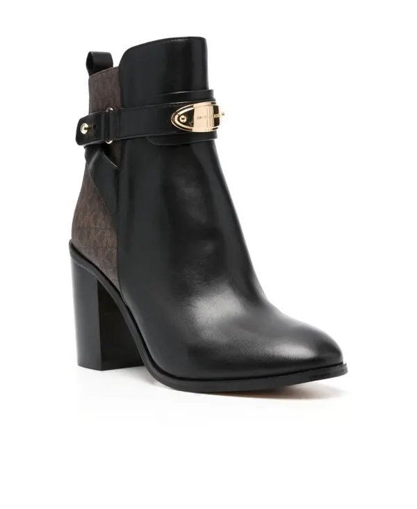 Michael Kors Darcy Monogram Almond Toe Boots