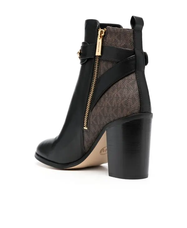 Michael Kors Darcy Monogram Almond Toe Boots