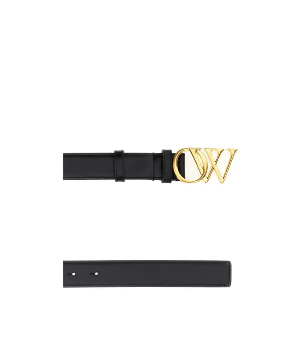 Off-White Logo Plaque Belt