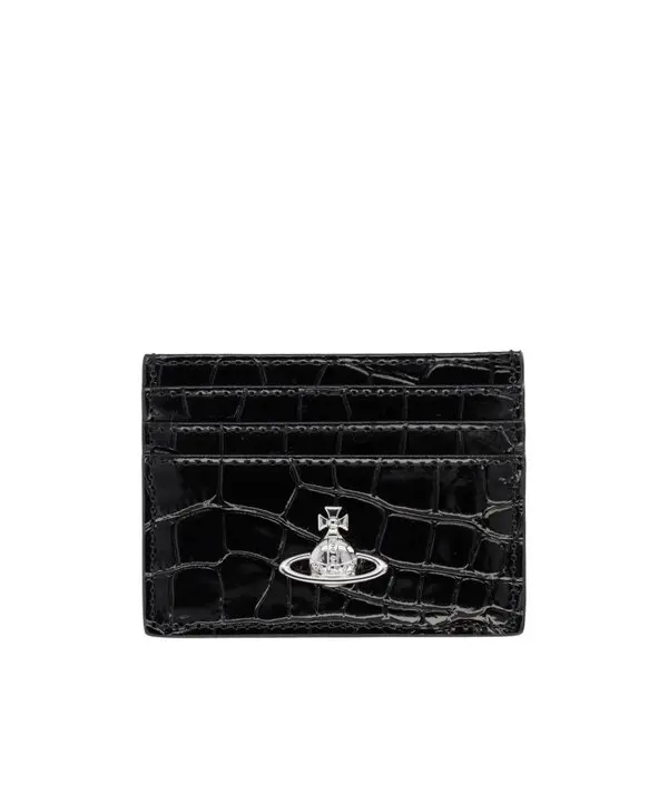 VIVIENNE WESTWOOD Embossed Orb Card Wallet