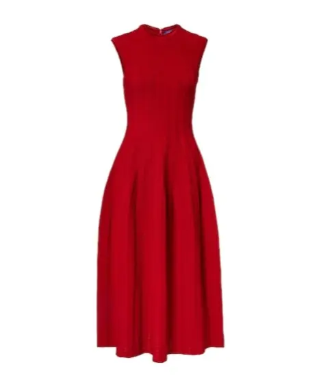 Ralph Lauren Silk-blend Midi Dress