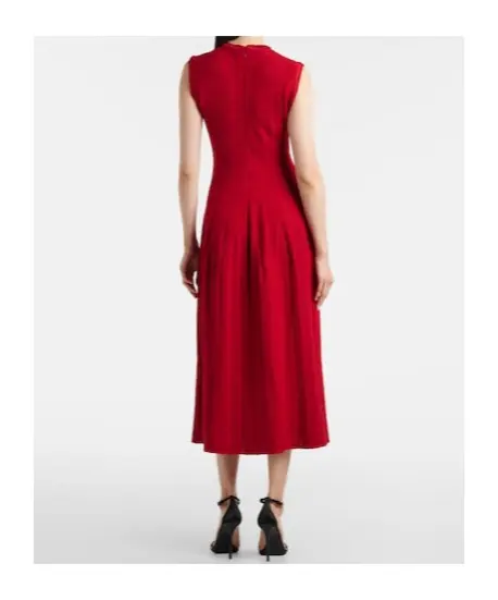 Ralph Lauren Silk-blend Midi Dress