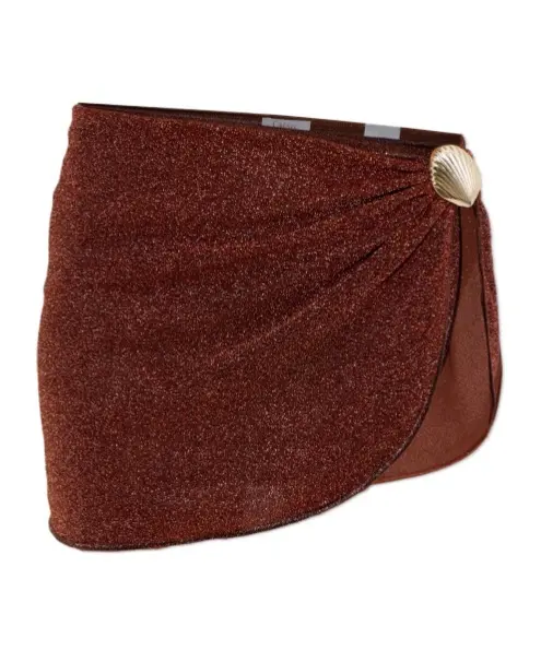 Oseree Asymmetrical Skirt